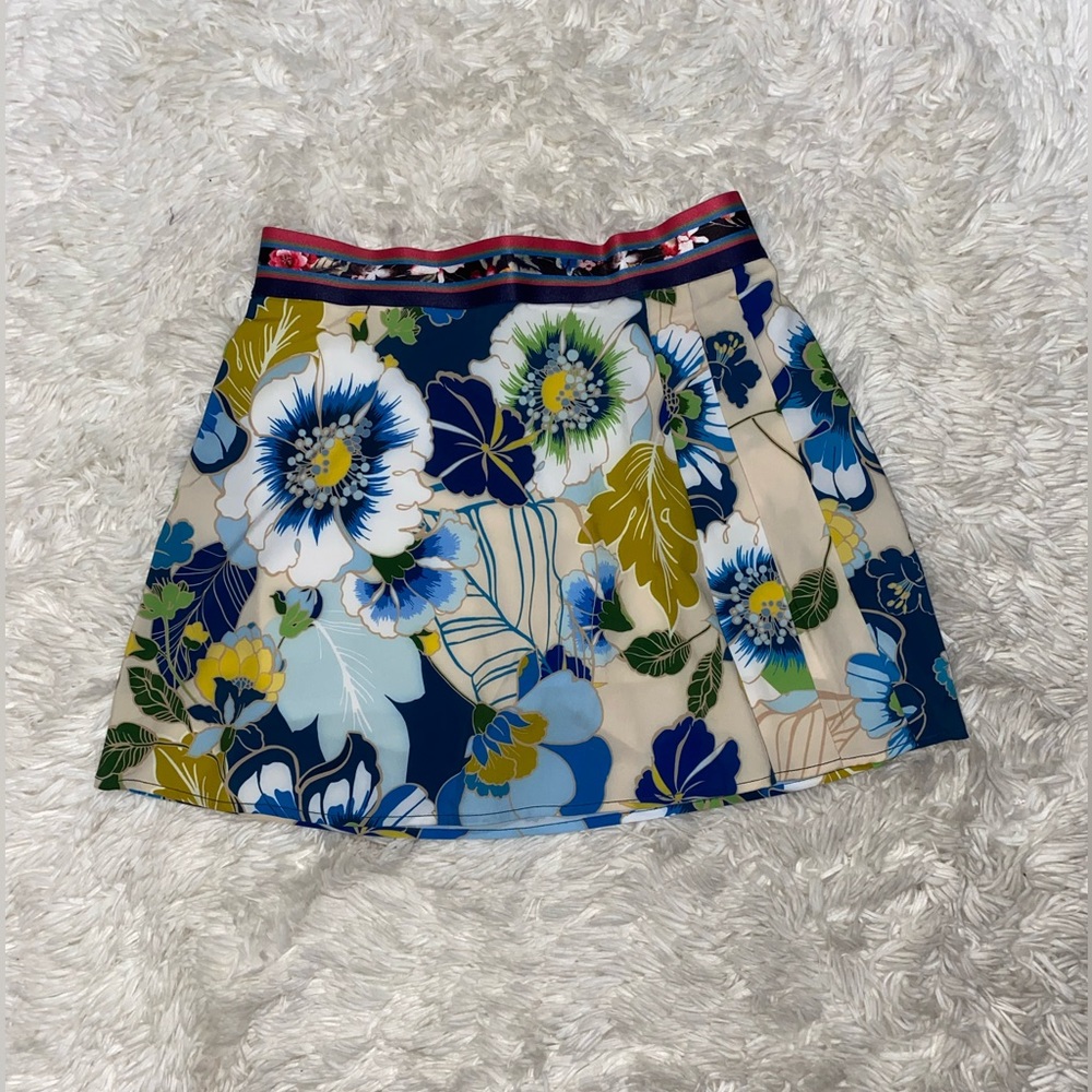 Johnny Was Jenn Bee Active Tennis Skirt - Gem